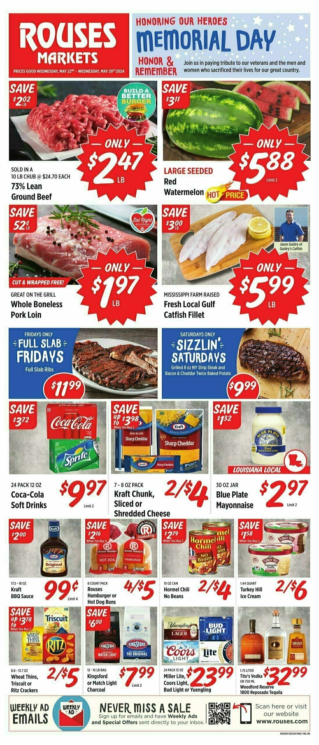 Rouses Markets Weekly Circular from May 22