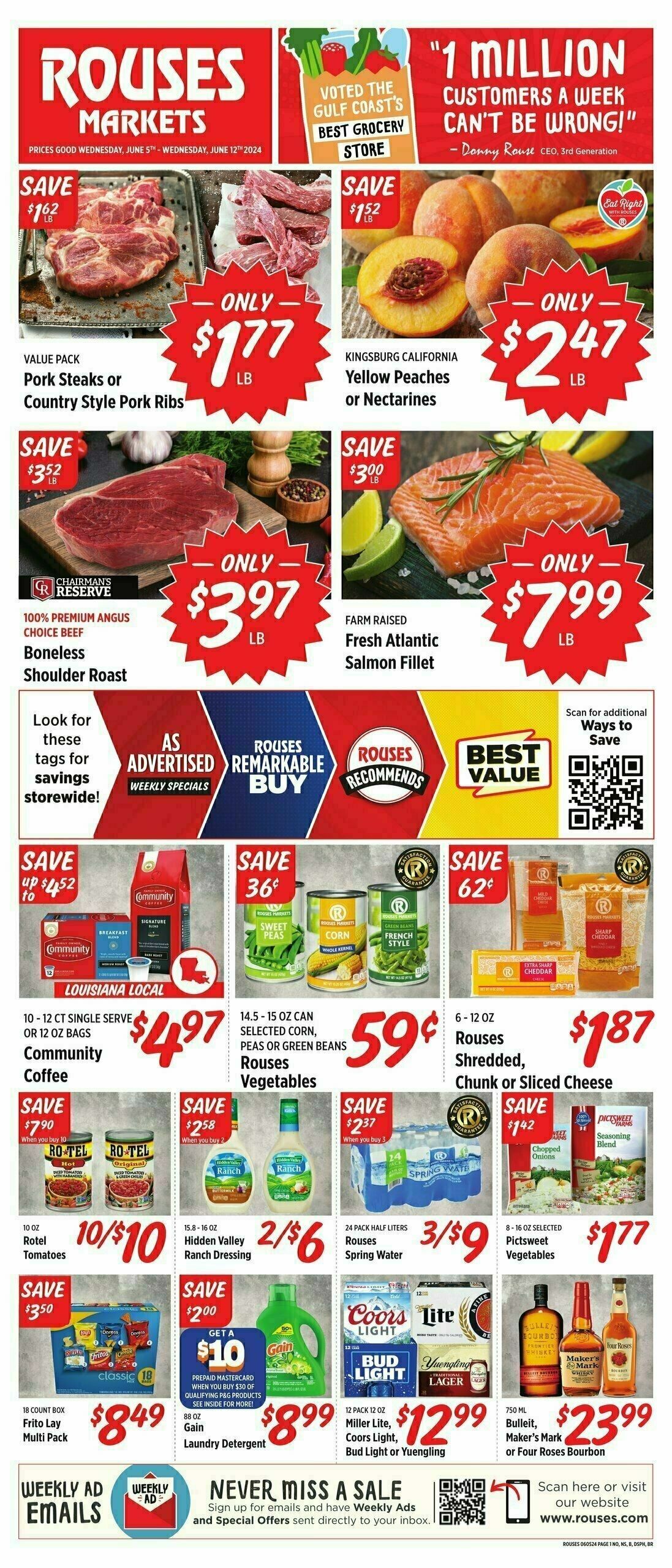 Rouses Markets Weekly Circular from June 5