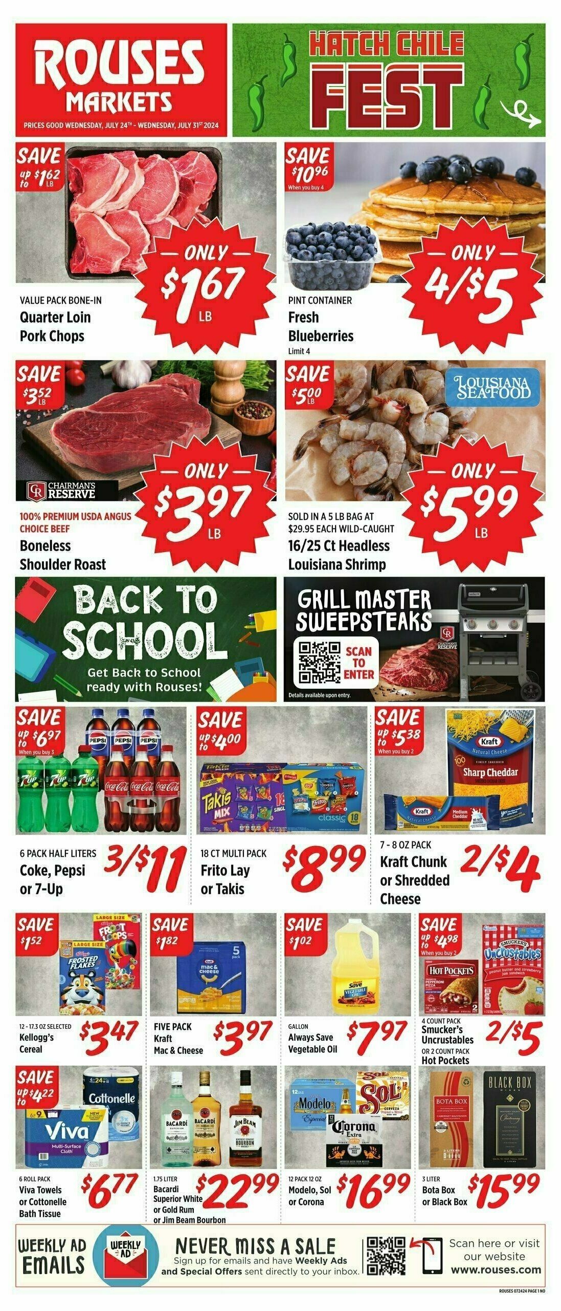 Rouses Markets Weekly Circular from July 24
