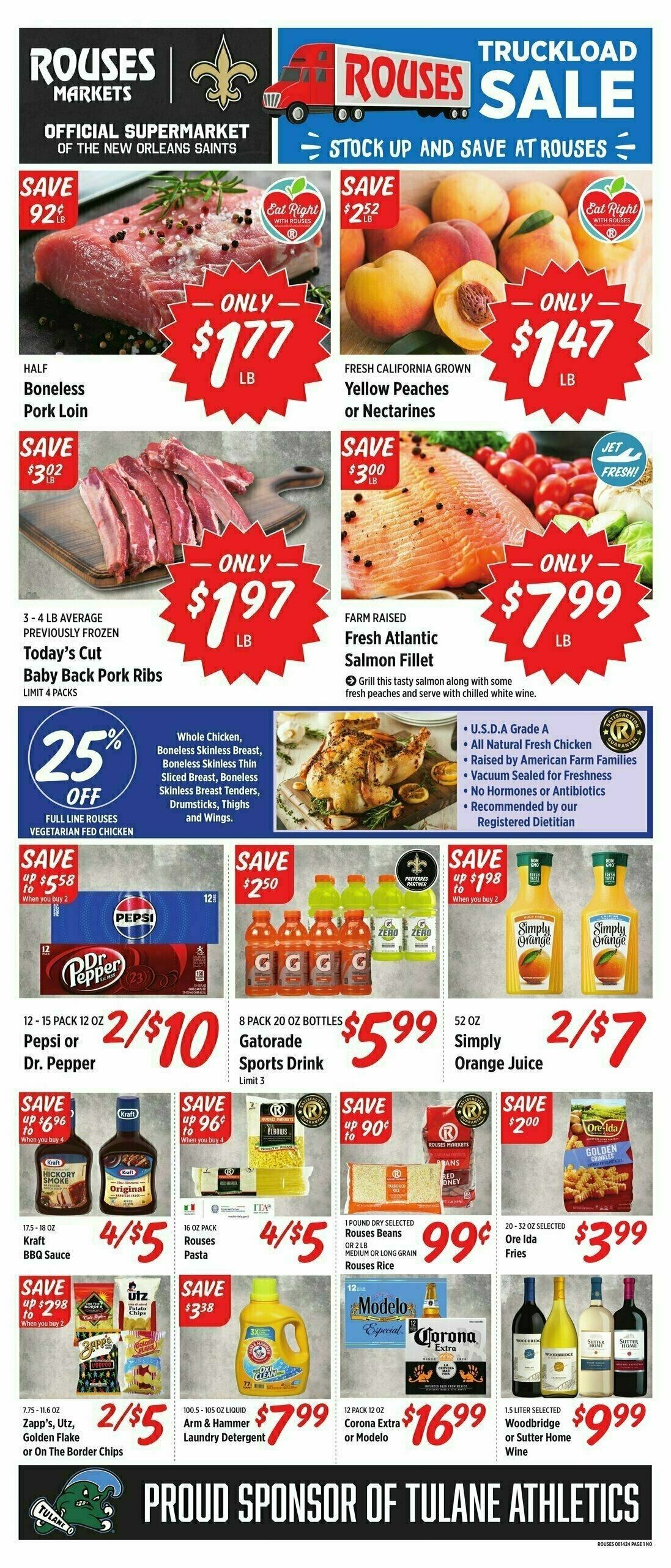 Rouses Markets Weekly Circular from August 14