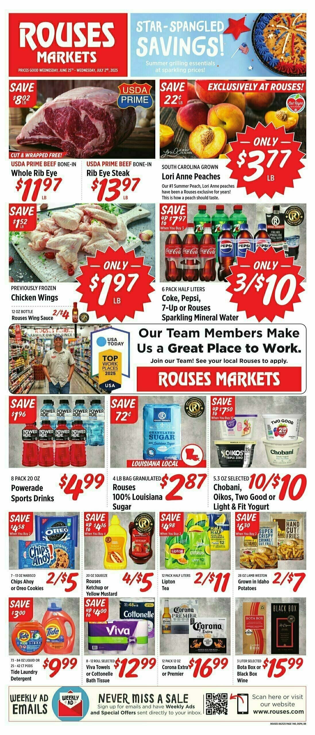 Rouses Markets Weekly Circular from June 25
