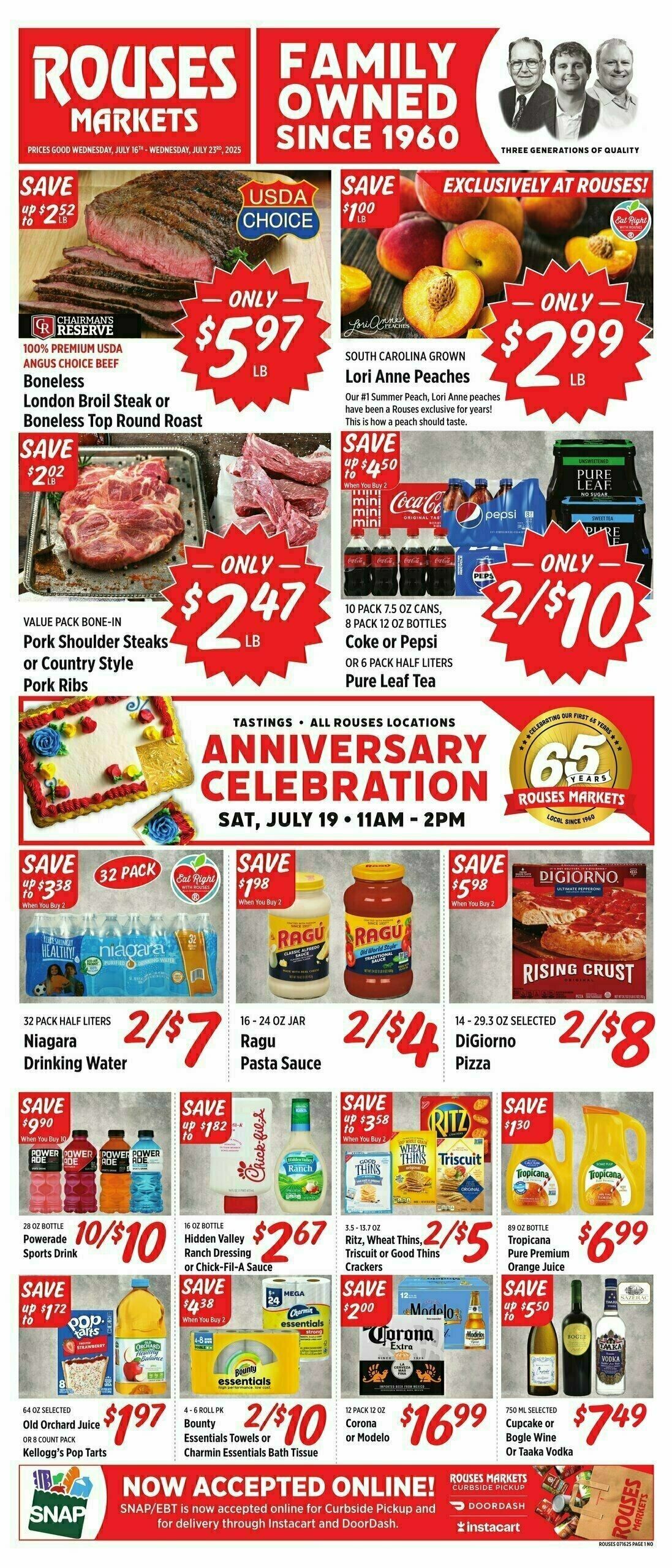 Rouses Markets Weekly Circular from July 16