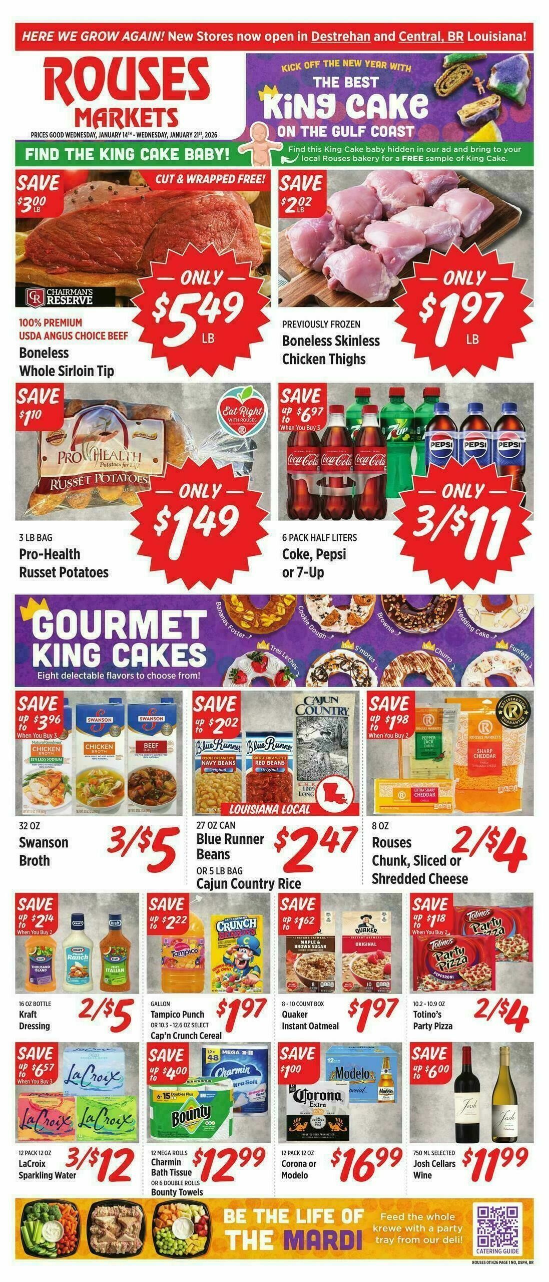 Rouses Markets Weekly Circular from January 14