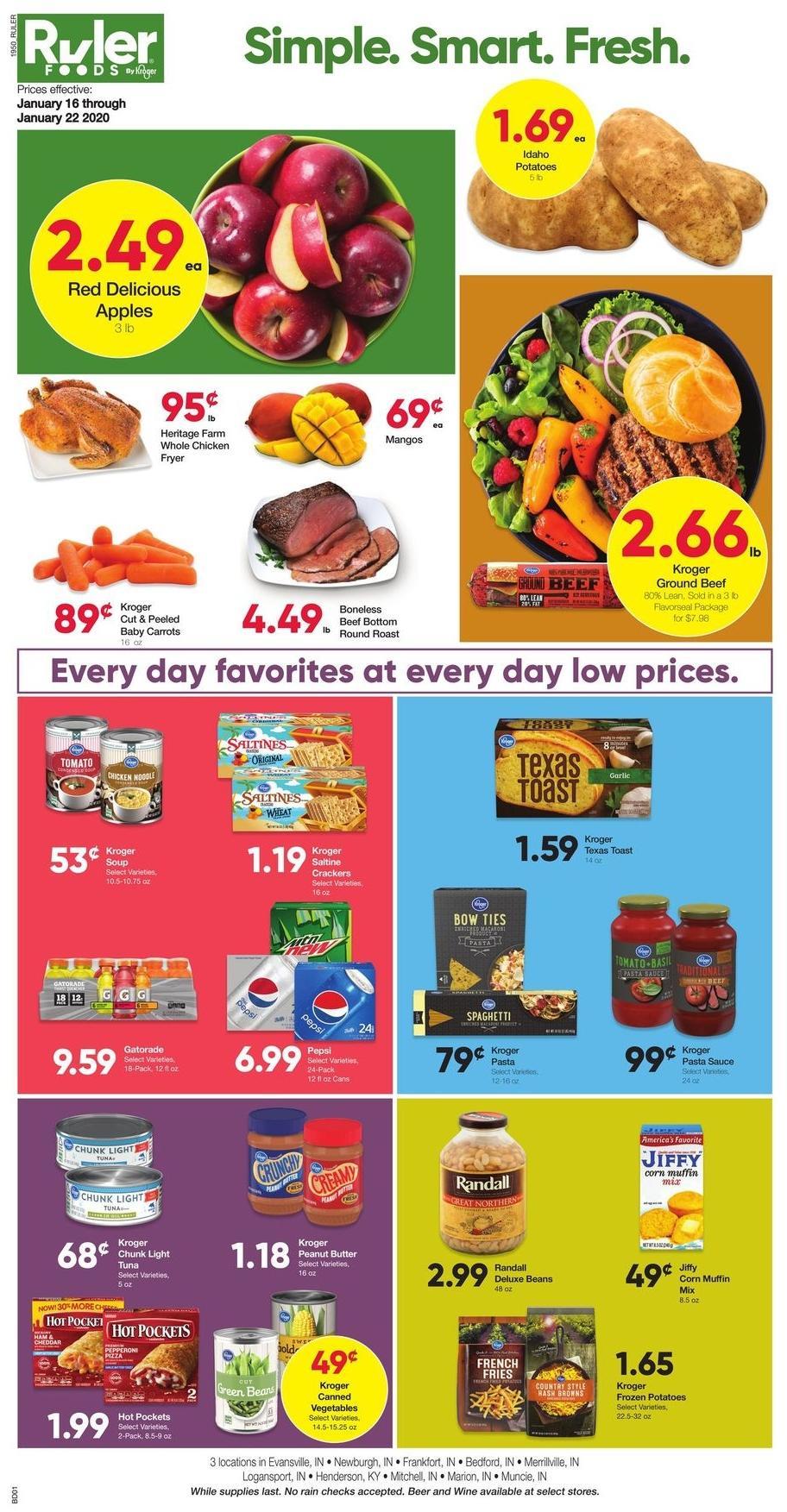 Ruler Foods Best Offers & Special Buys from January 16
