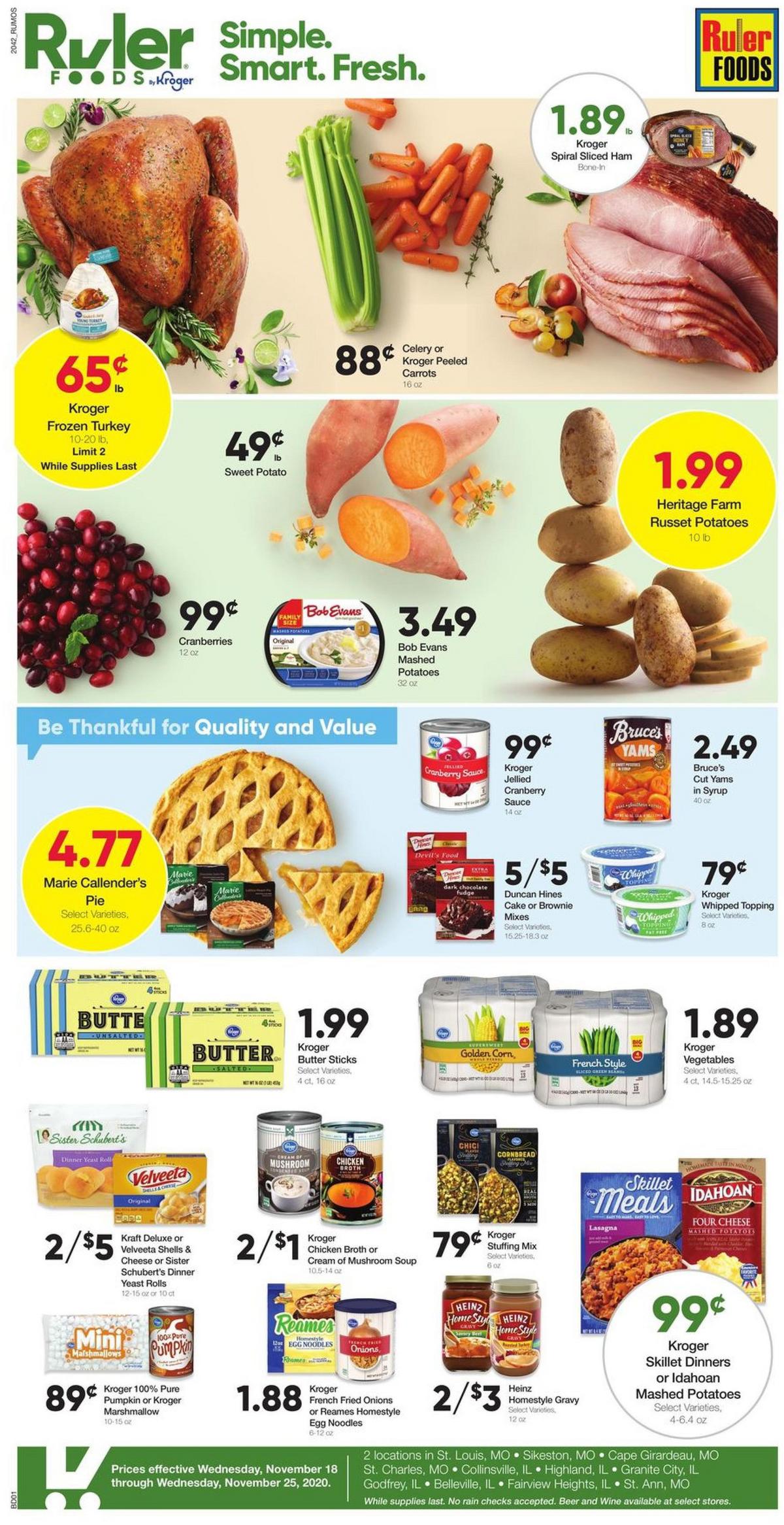 Ruler Foods Best Offers & Special Buys from November 18