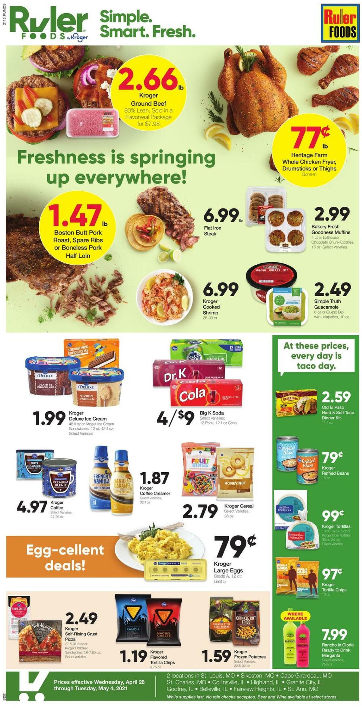 Ruler Foods Best Offers & Special Buys from April 28