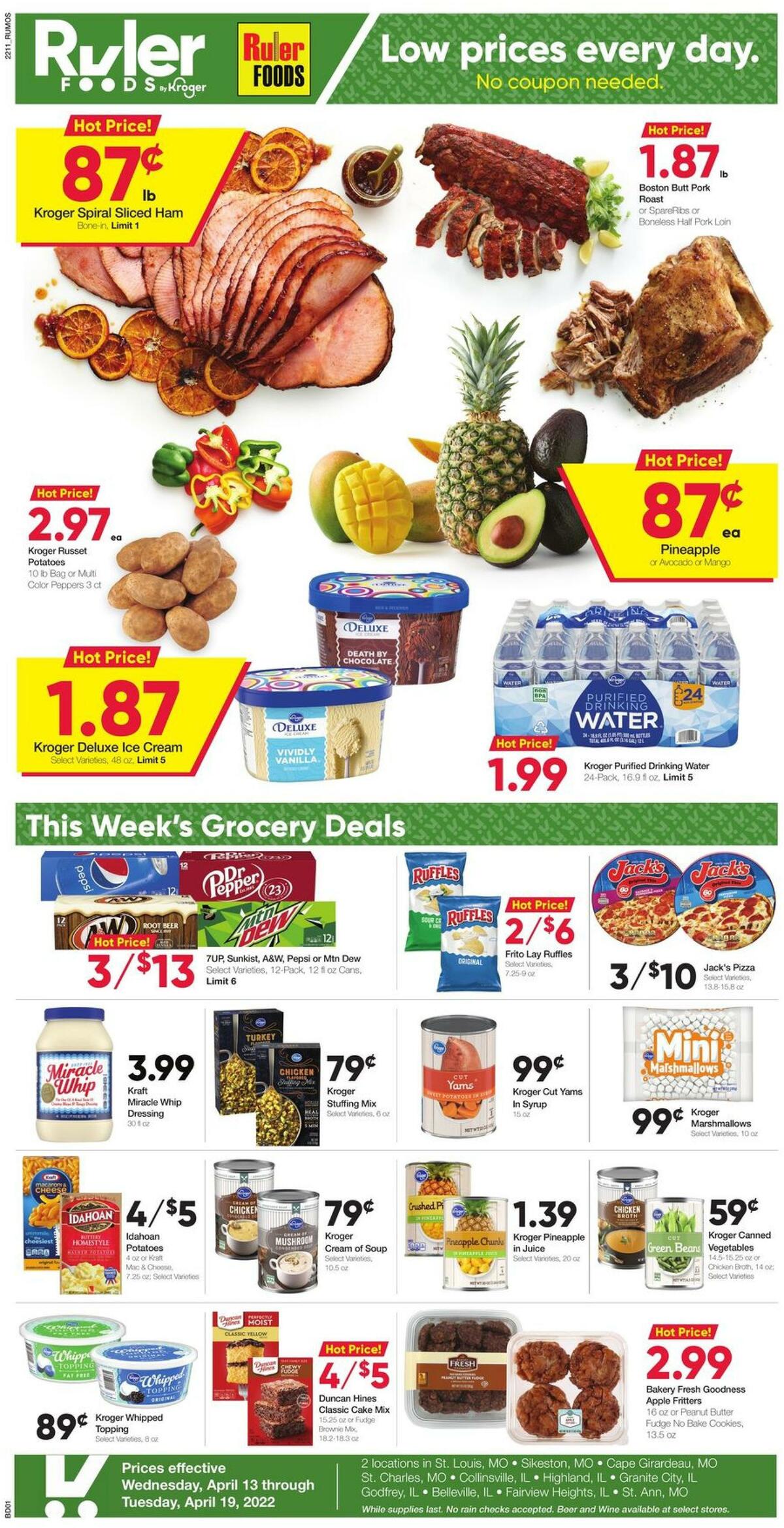 Ruler Foods Best Offers & Special Buys from April 13