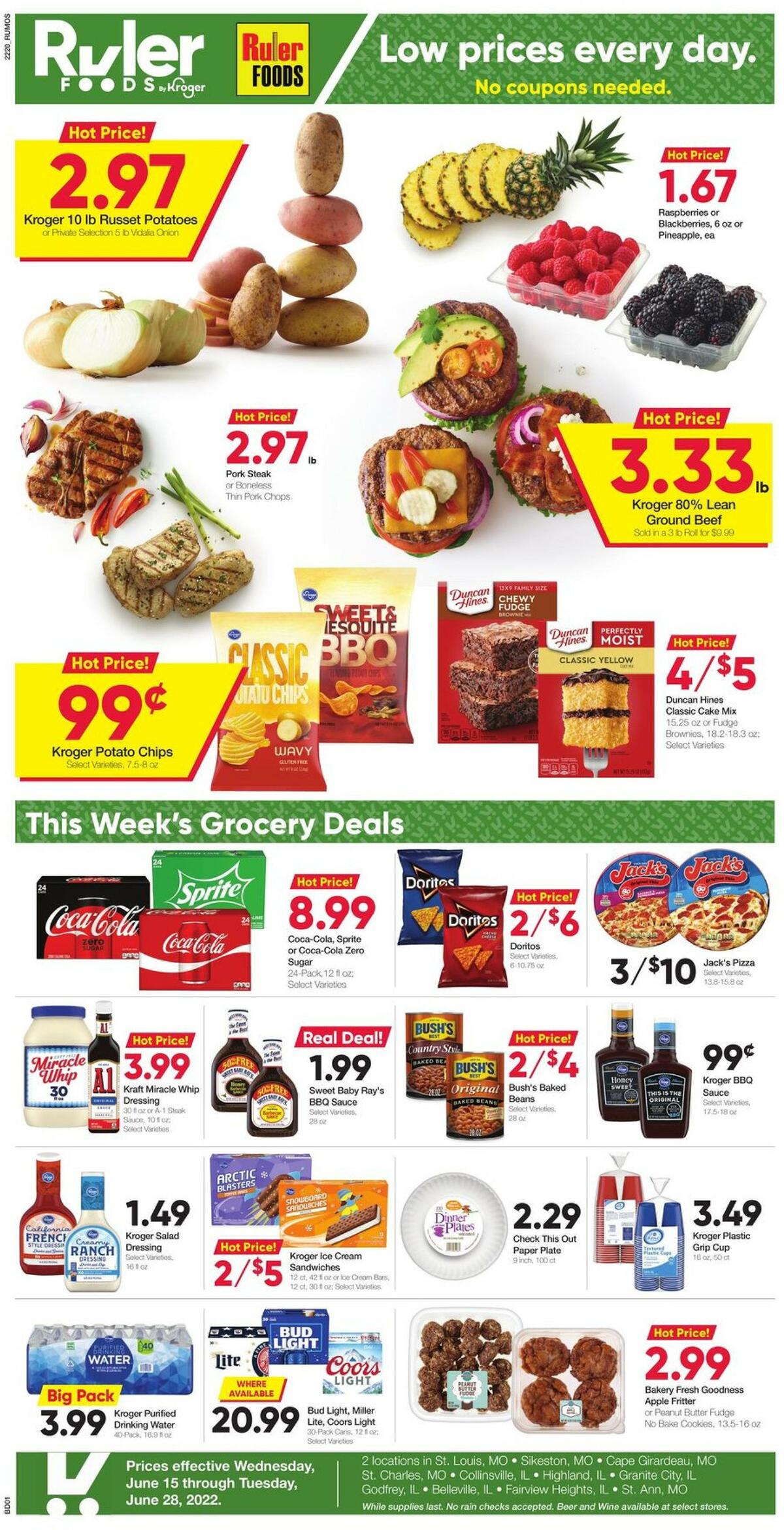 Ruler Foods Best Offers & Special Buys from June 15