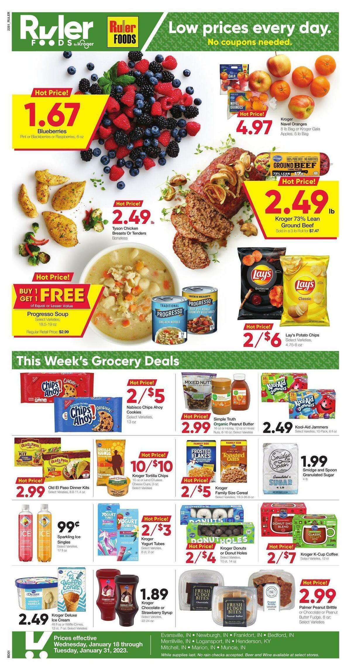 Ruler Foods Best Offers & Special Buys from January 18
