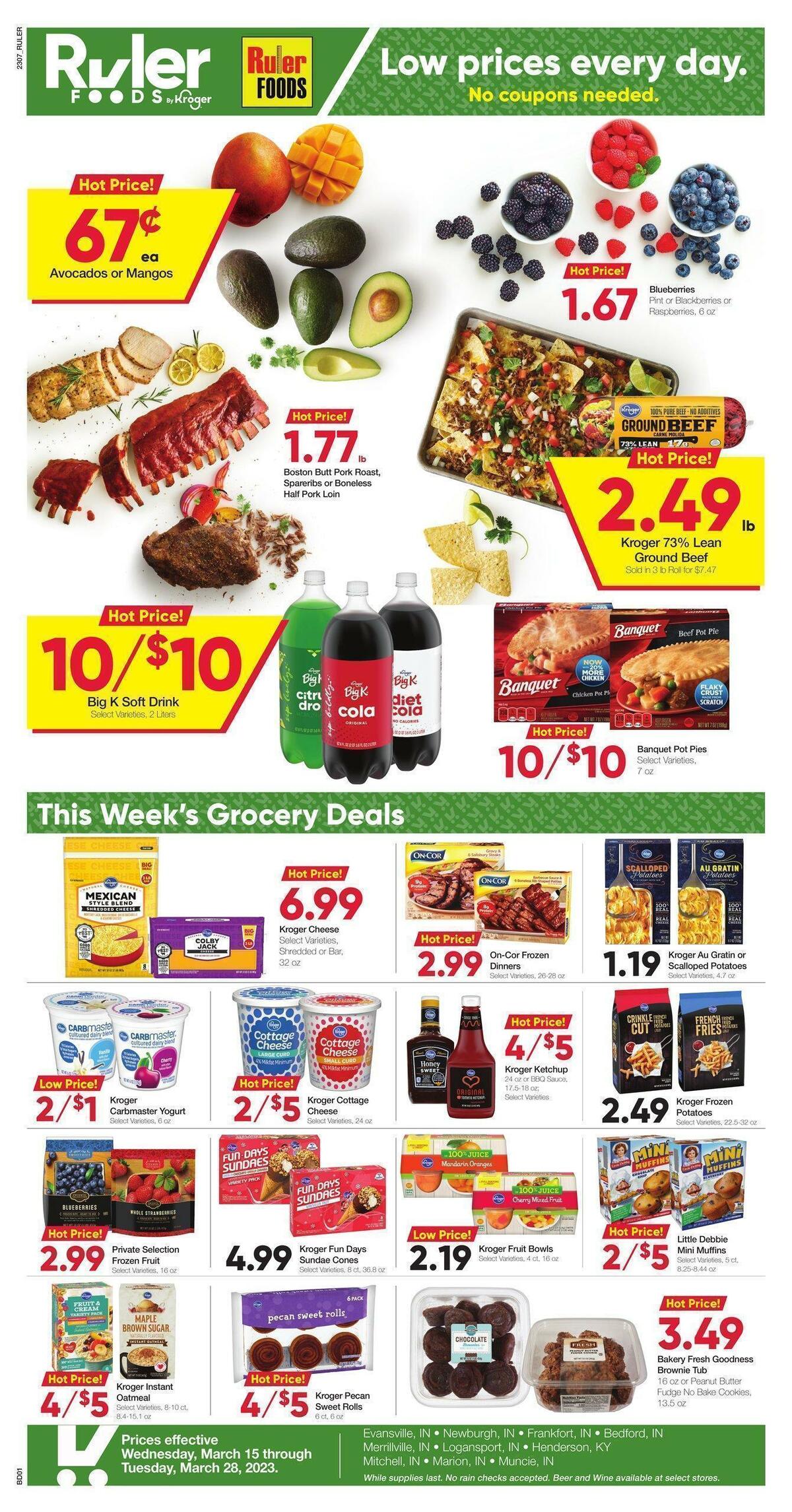 Ruler Foods Best Offers & Special Buys from March 15