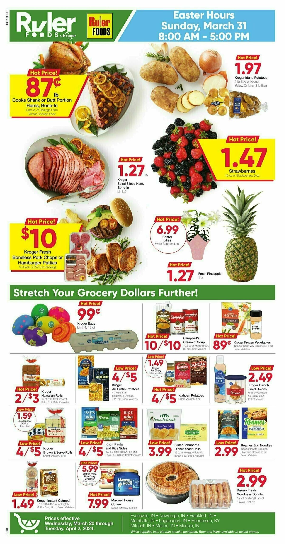 Ruler Foods Best Offers & Special Buys from March 20