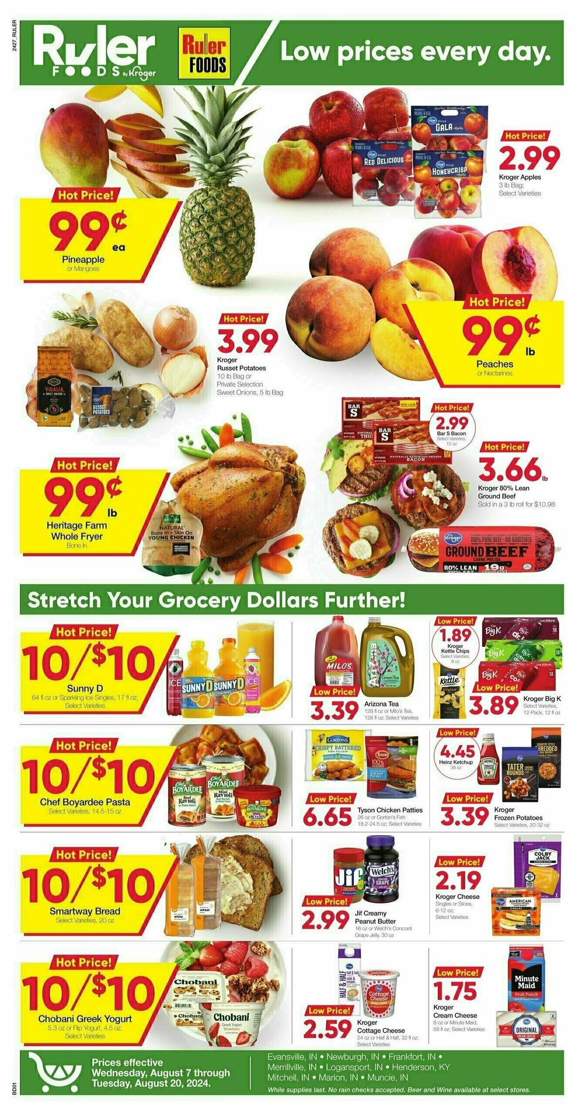 Ruler Foods Best Offers & Special Buys from August 7