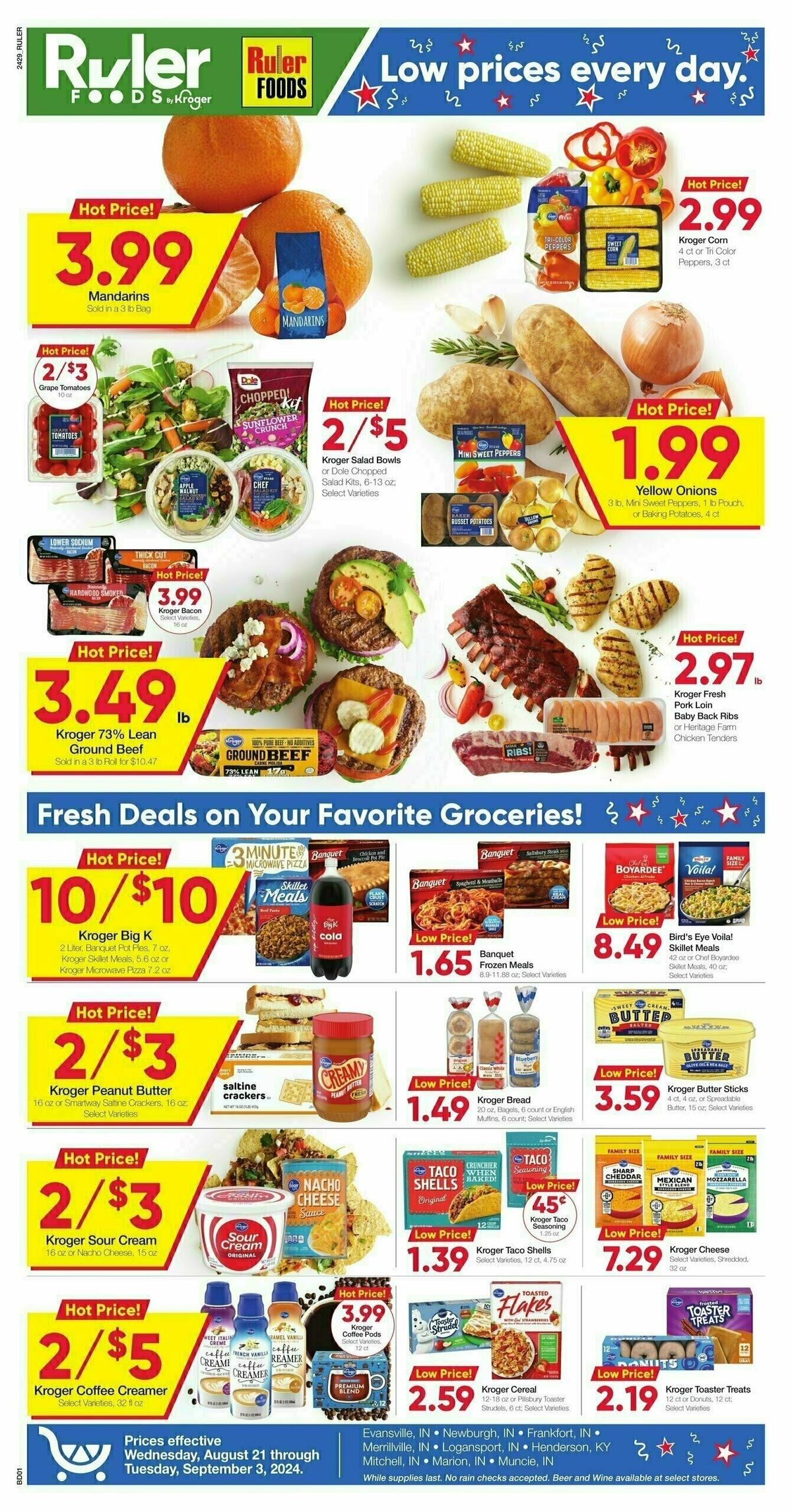 Ruler Foods Best Offers & Special Buys from August 21