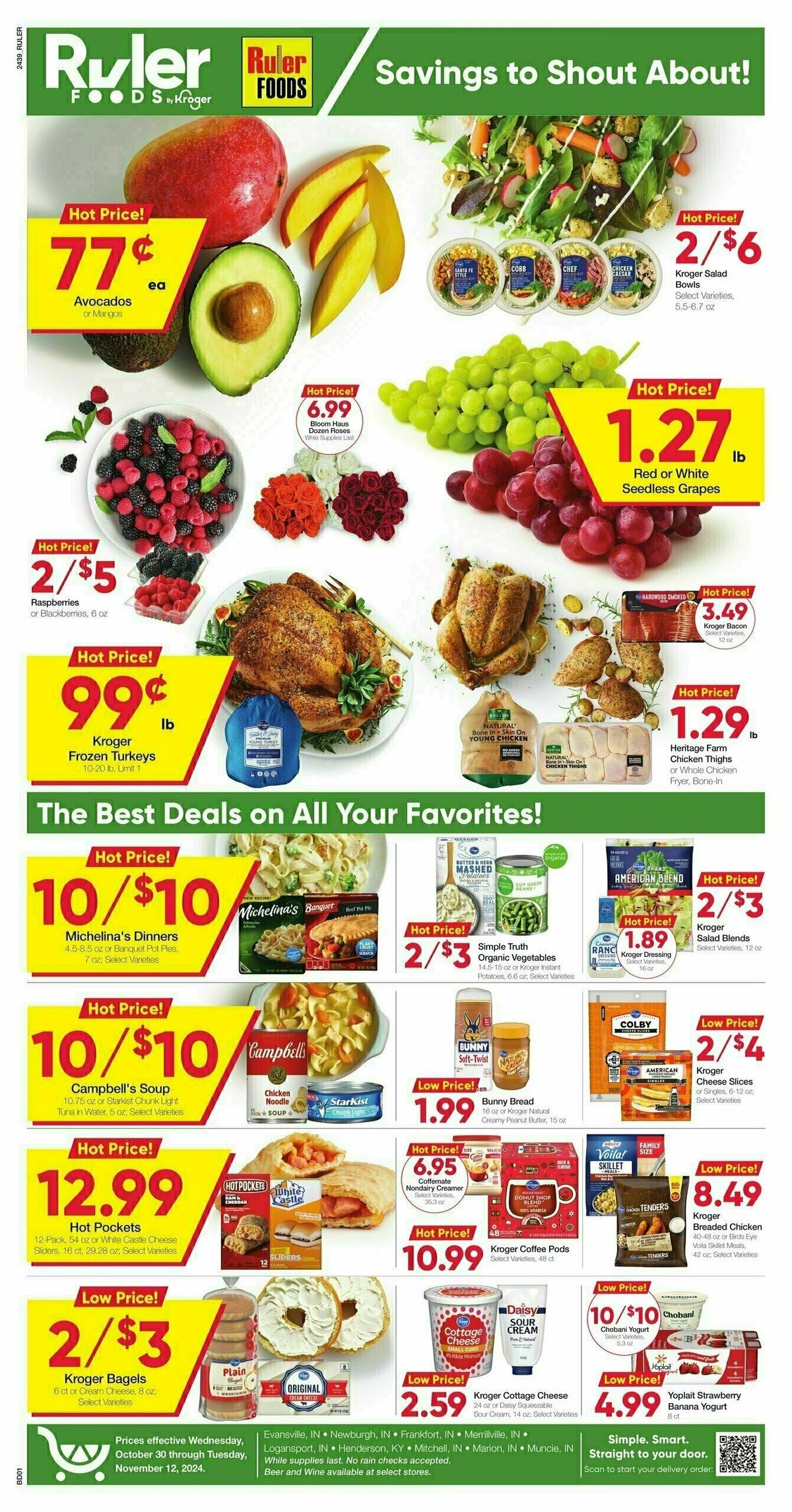 Ruler Foods Best Offers & Special Buys from October 30