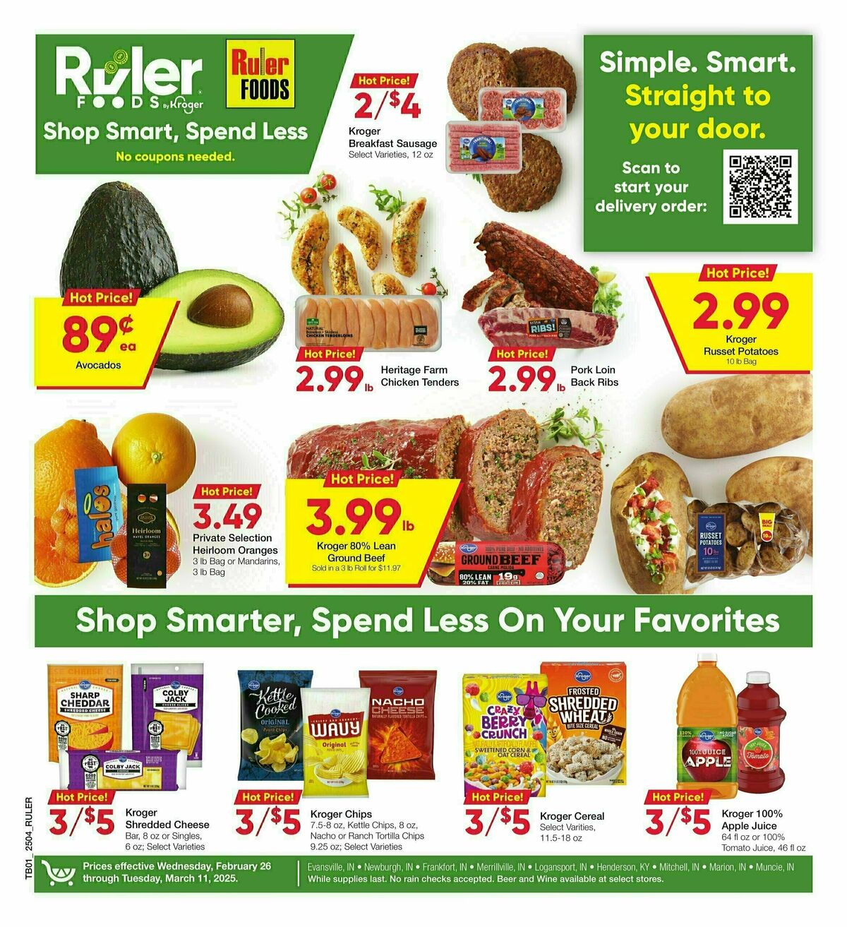Ruler Foods Best Offers & Special Buys from February 26