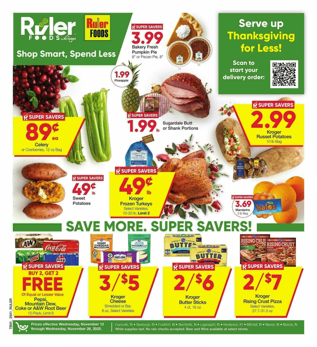 Ruler Foods Best Offers & Special Buys from November 12
