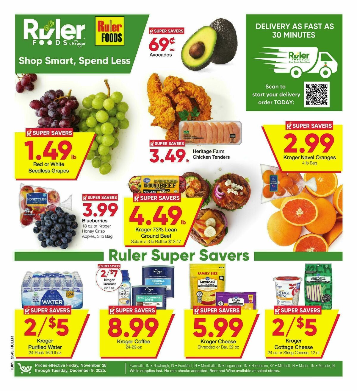 Ruler Foods Best Offers & Special Buys from November 28
