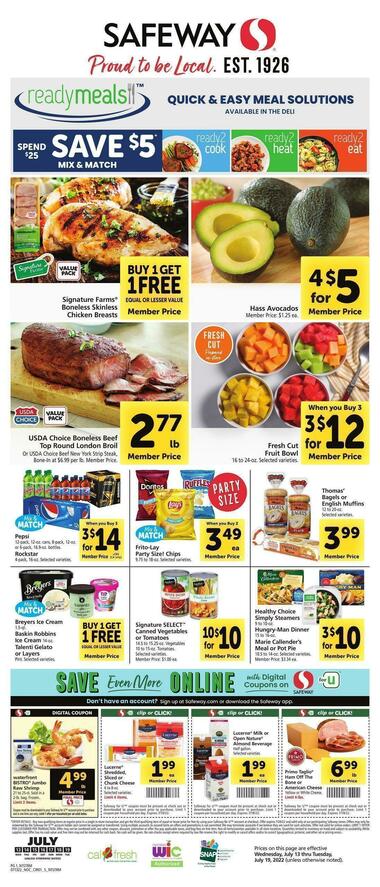 Safeway - Roseburg, OR - Hours & Weekly Ad