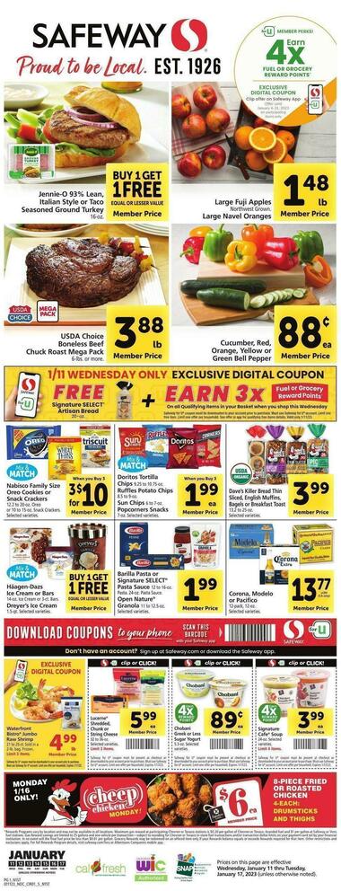 Safeway - Broadway Blvd, Tucson, AZ - Hours & Weekly Ad