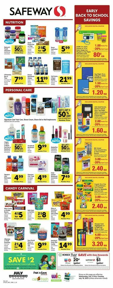 Safeway Weekly Ads & Special Buys