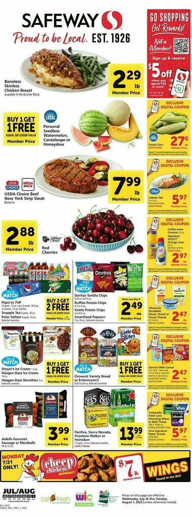 Safeway Weekly Ads & Special Buys