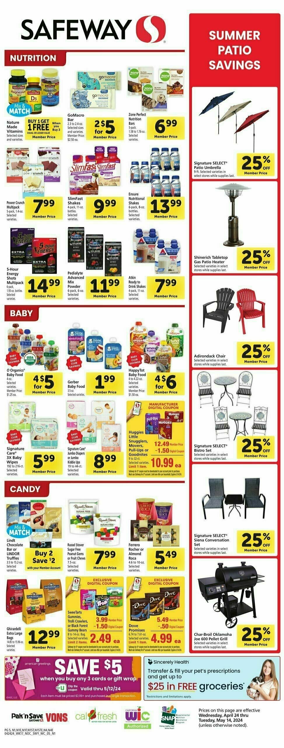 Safeway Weekly Ads & Special Buys from April 24 - Page 5