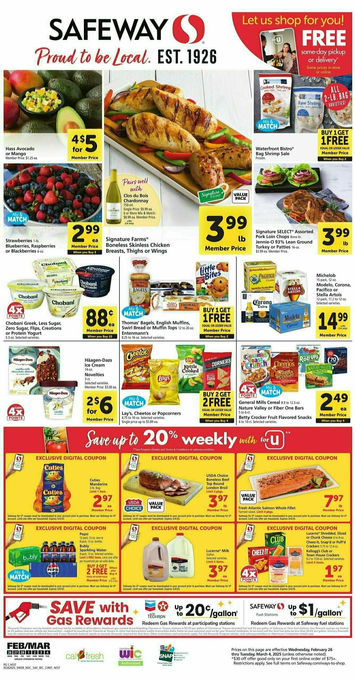 Safeway Weekly Ads & Special Buys from February 26
