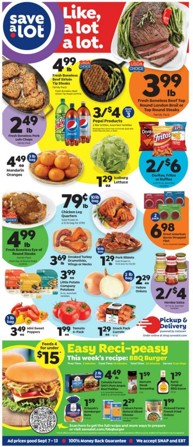 Save A Lot Weekly Ad from September 7
