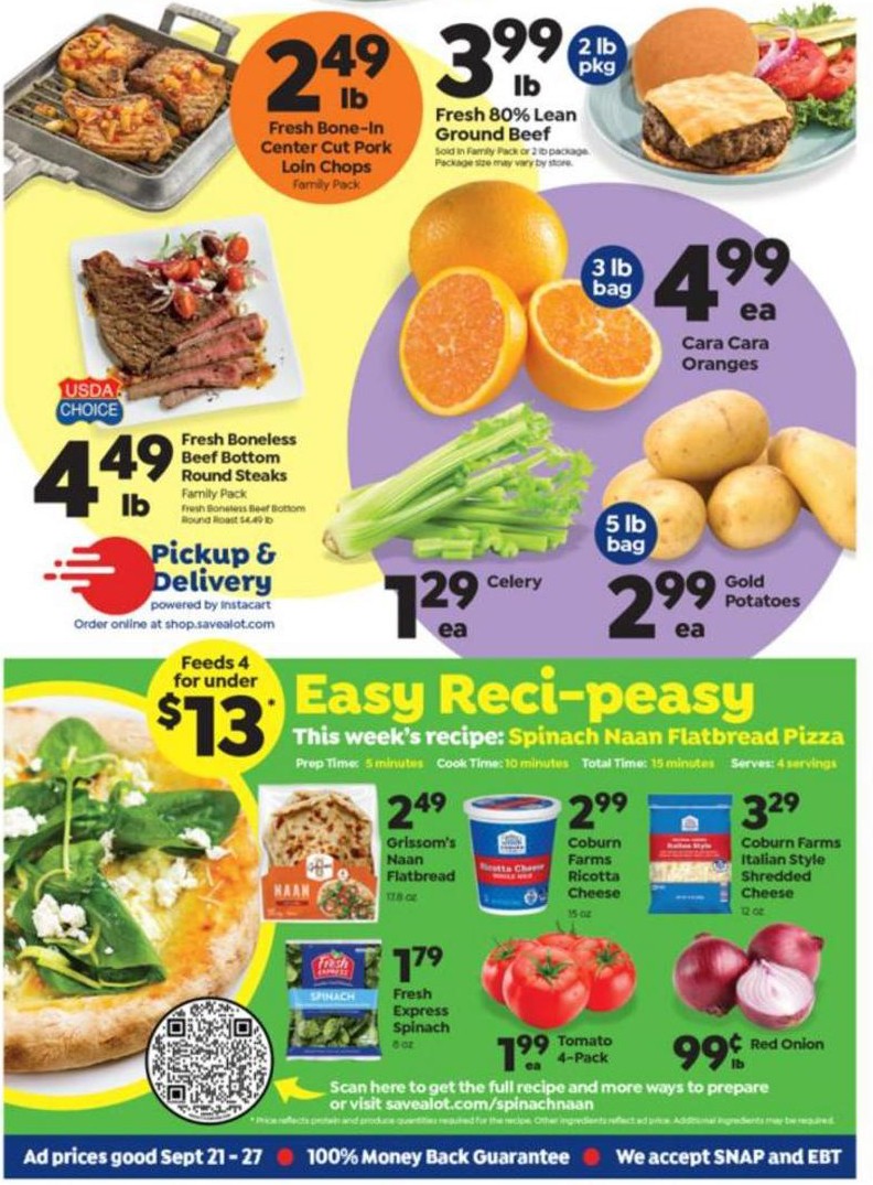 Save A Lot Weekly Ad from September 21 - Page 2