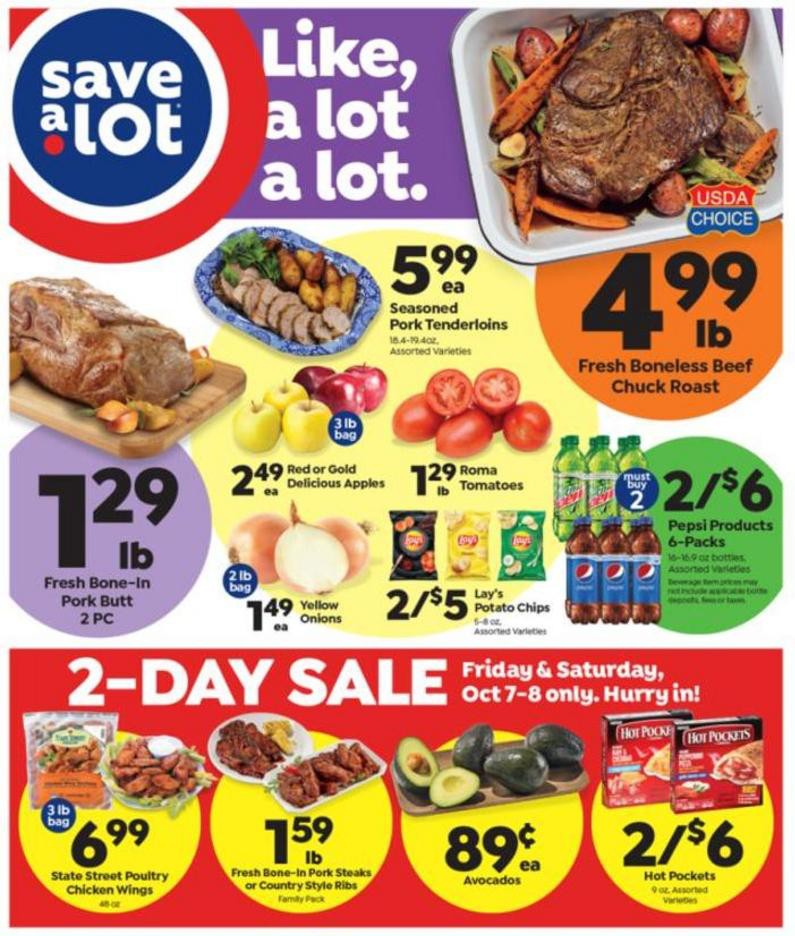 Save A Lot Weekly Ad from October 5