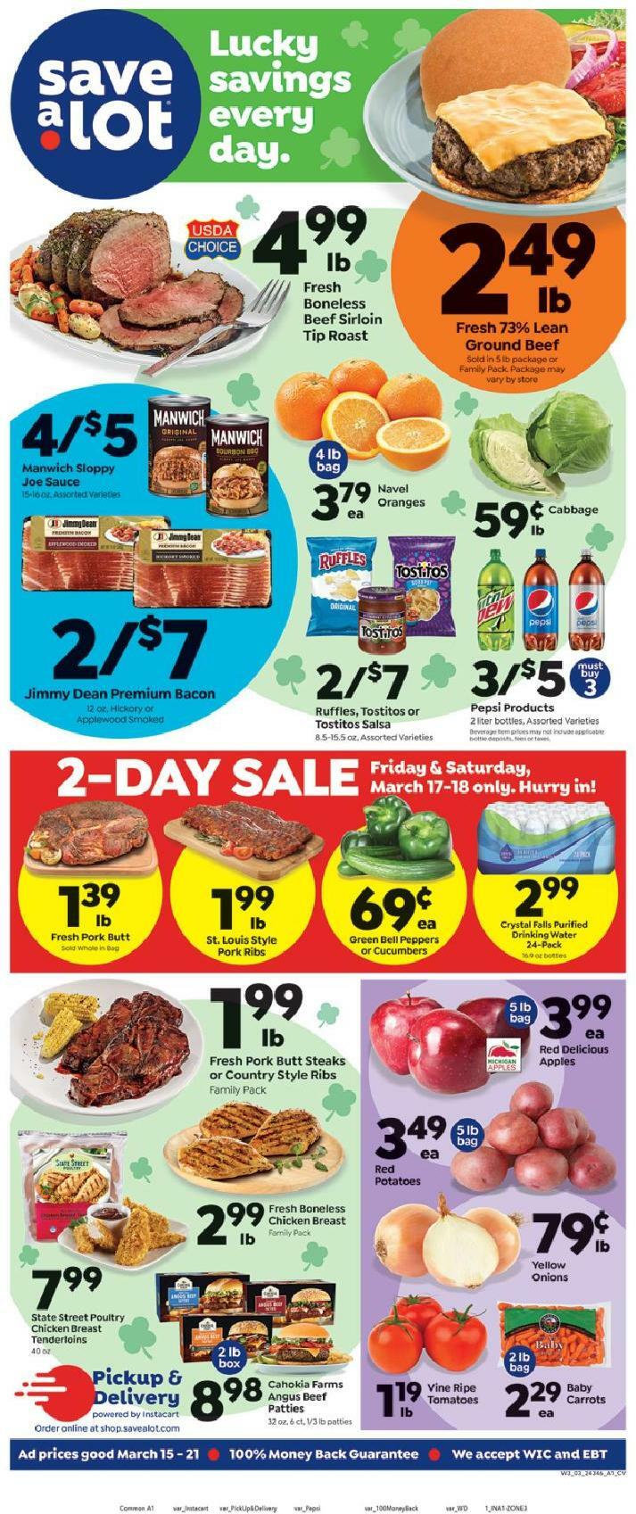 Save A Lot Weekly Ad from March 15