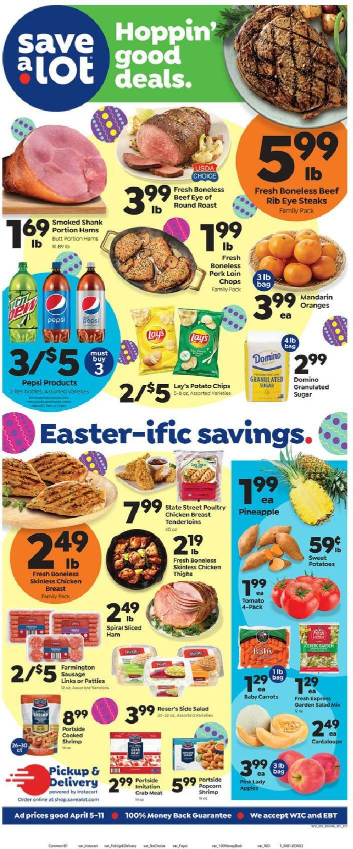 Save A Lot Weekly Ad from April 5