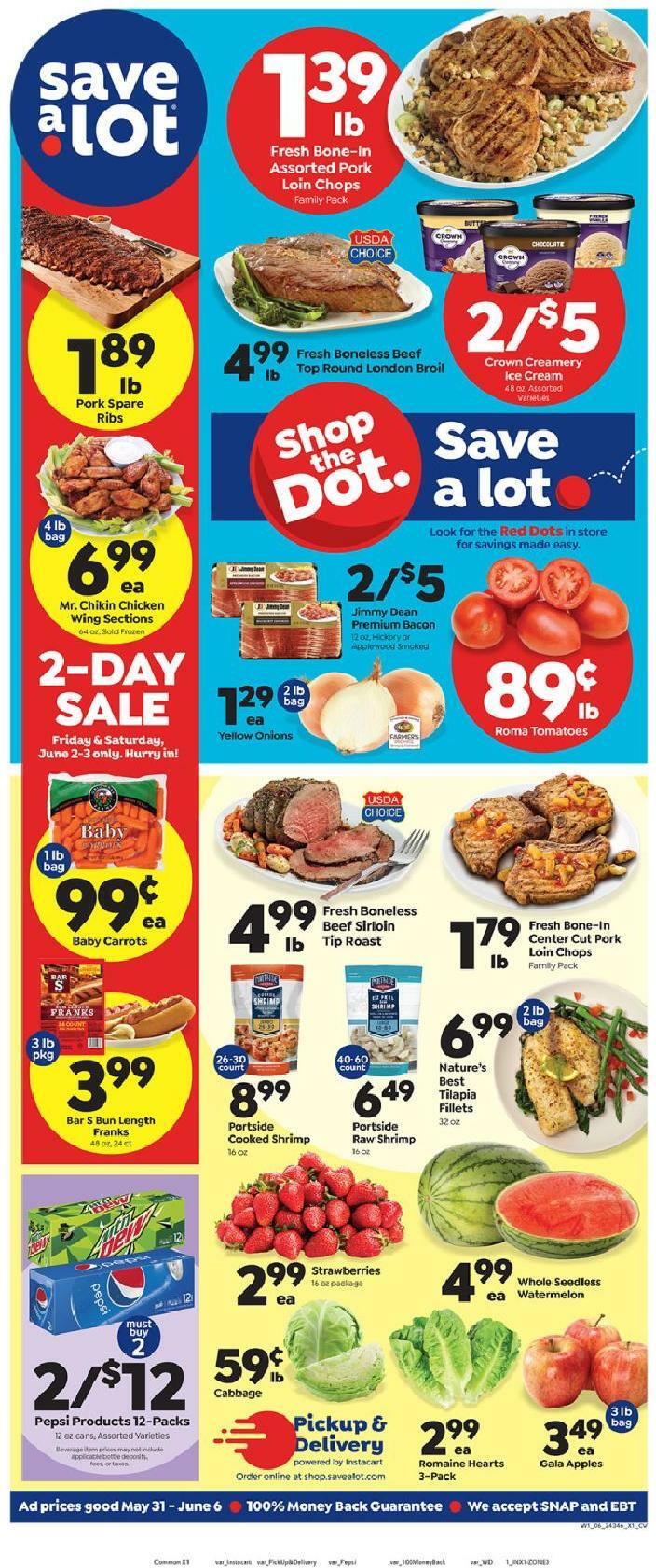 Save A Lot Weekly Ad from May 31