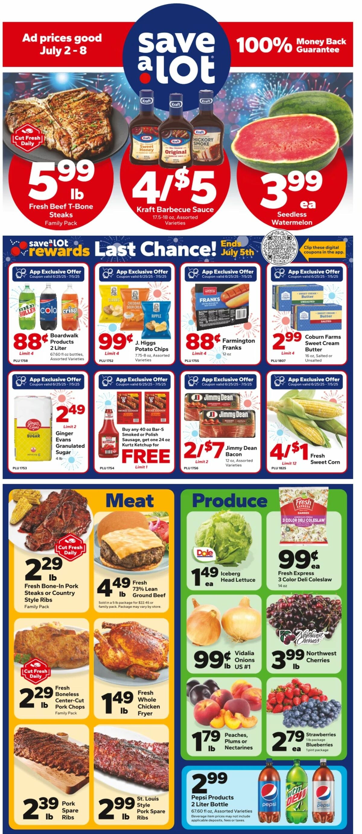 Save A Lot Weekly Ad from July 2