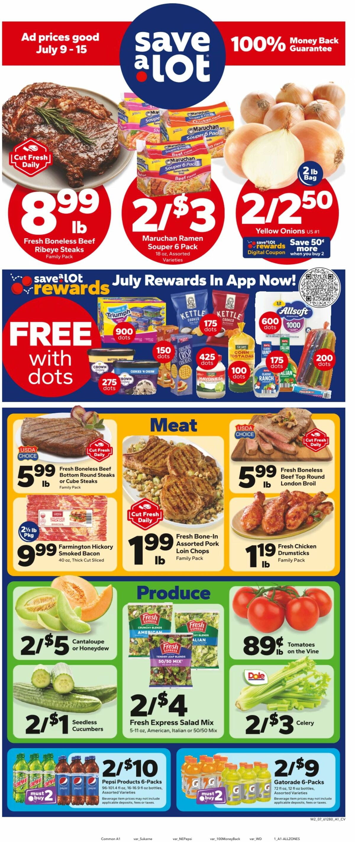 Save A Lot Weekly Ad from July 9