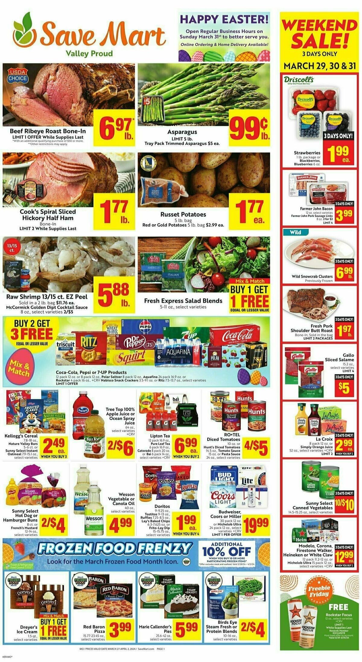 Save Mart from March 27