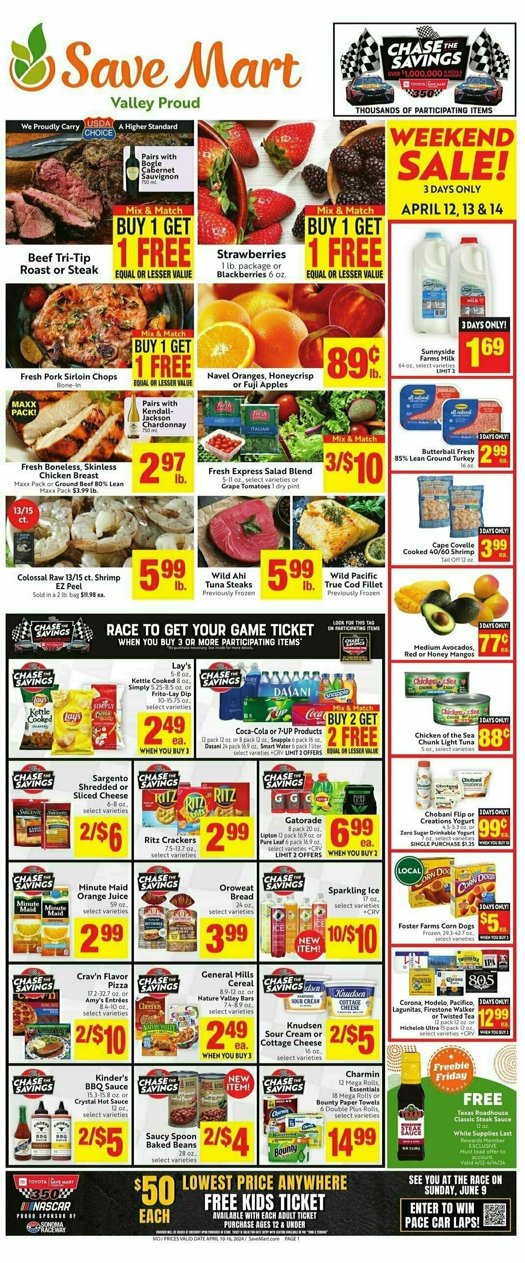 Save Mart from April 10