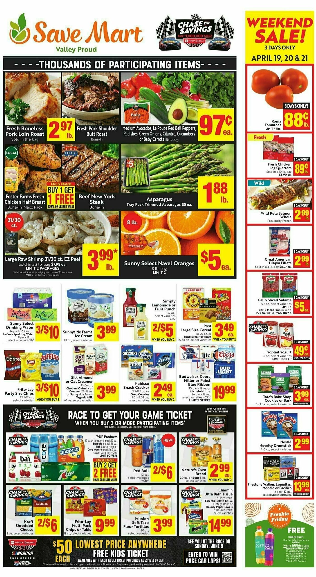 Save Mart from April 17
