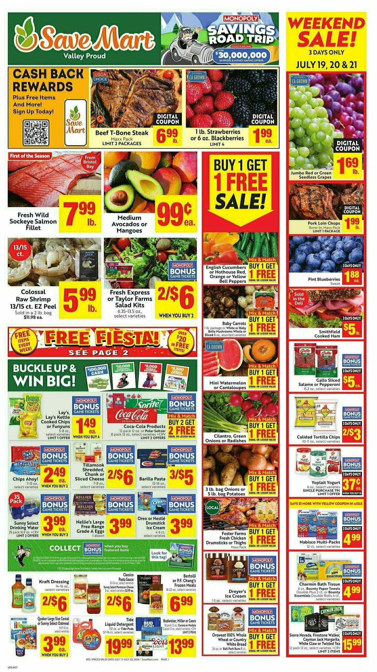 Save Mart from July 17
