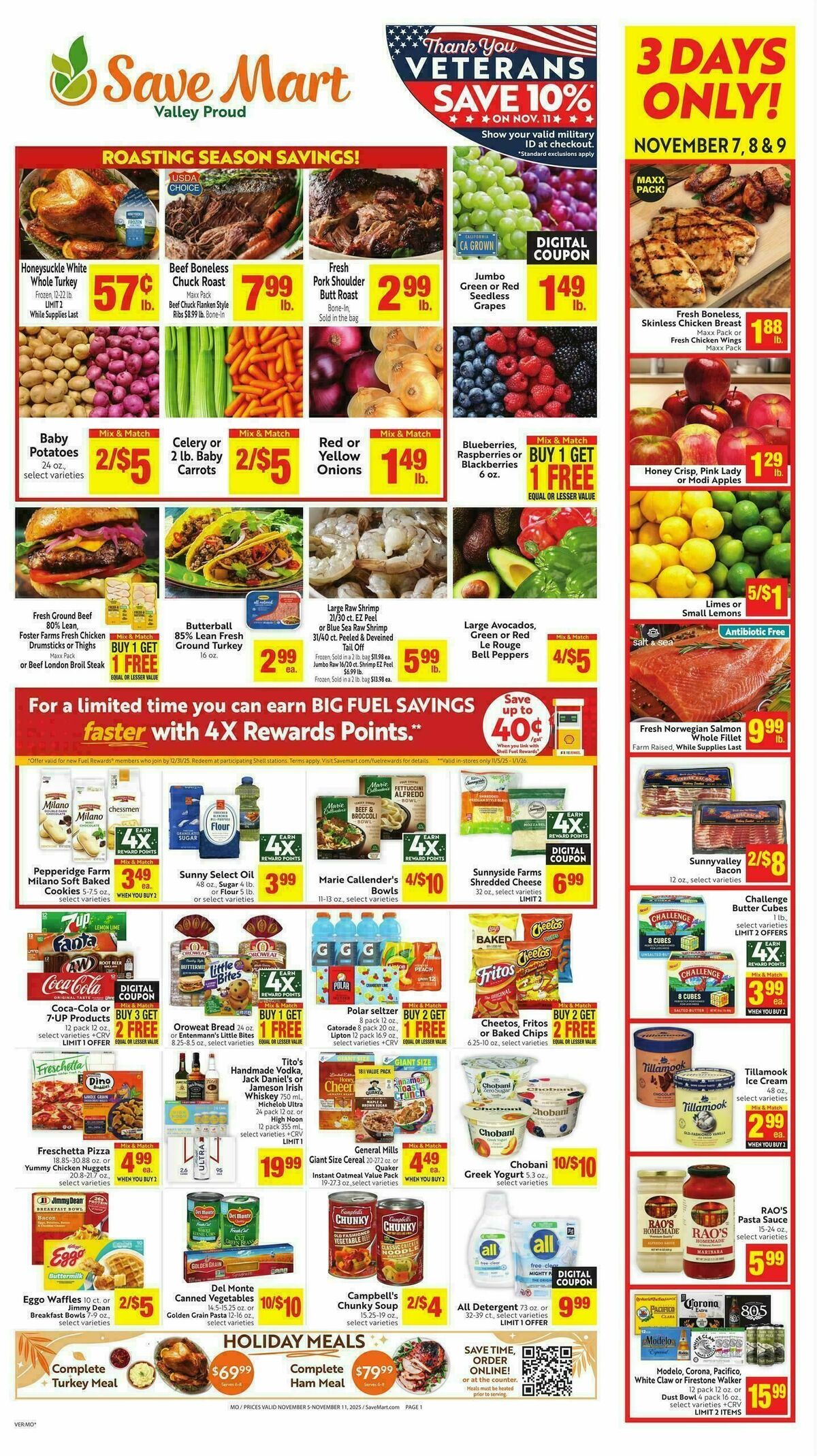 Save Mart from November 5