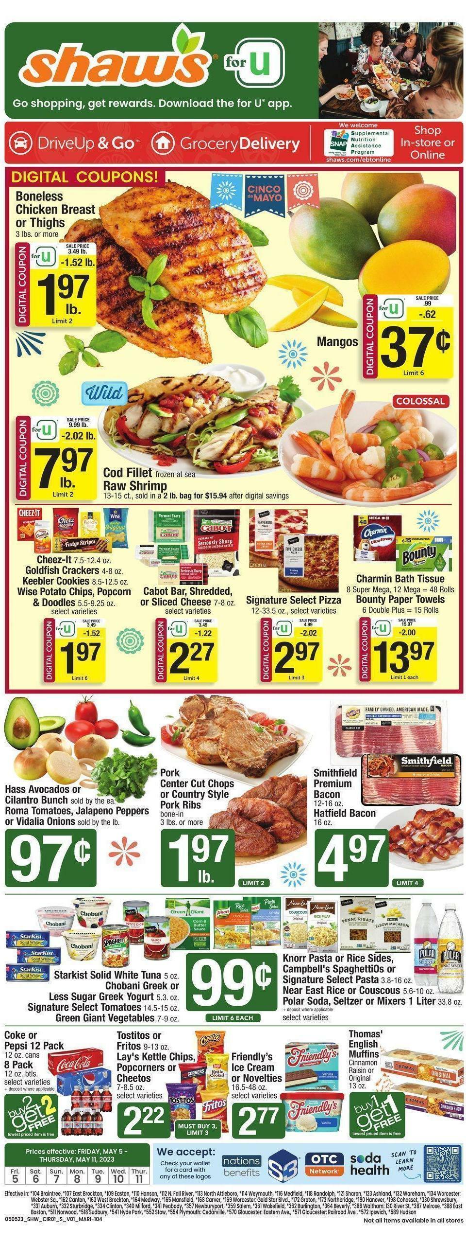 Shaw's Weekly Flyer from May 5