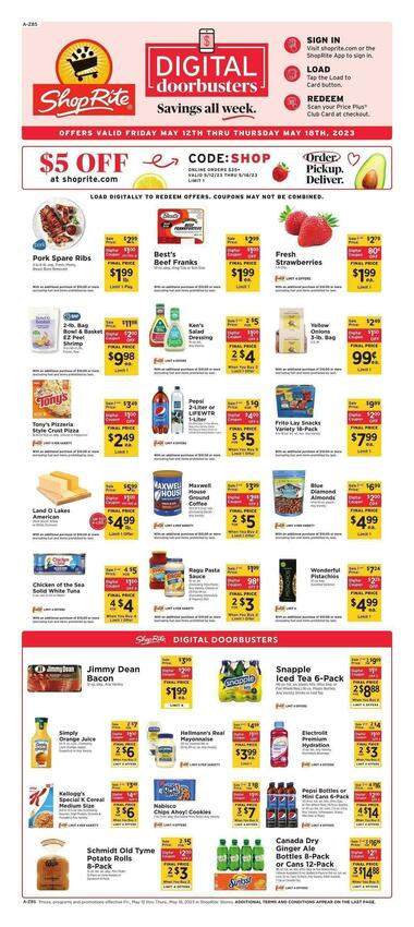 ShopRite Weekly Ad & Circular