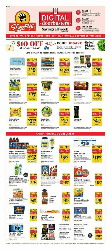ShopRite - Springfield, NJ - Hours & Weekly Ad