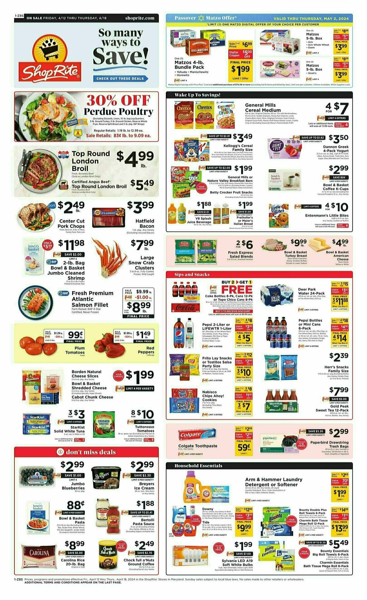 ShopRite Weekly Ad & Circular from April 12