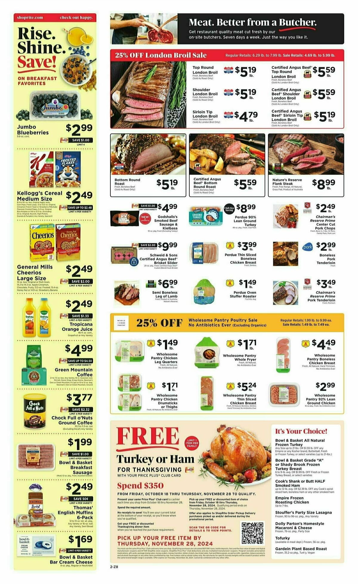 ShopRite Weekly Ad & Circular from November 8 - Page 2