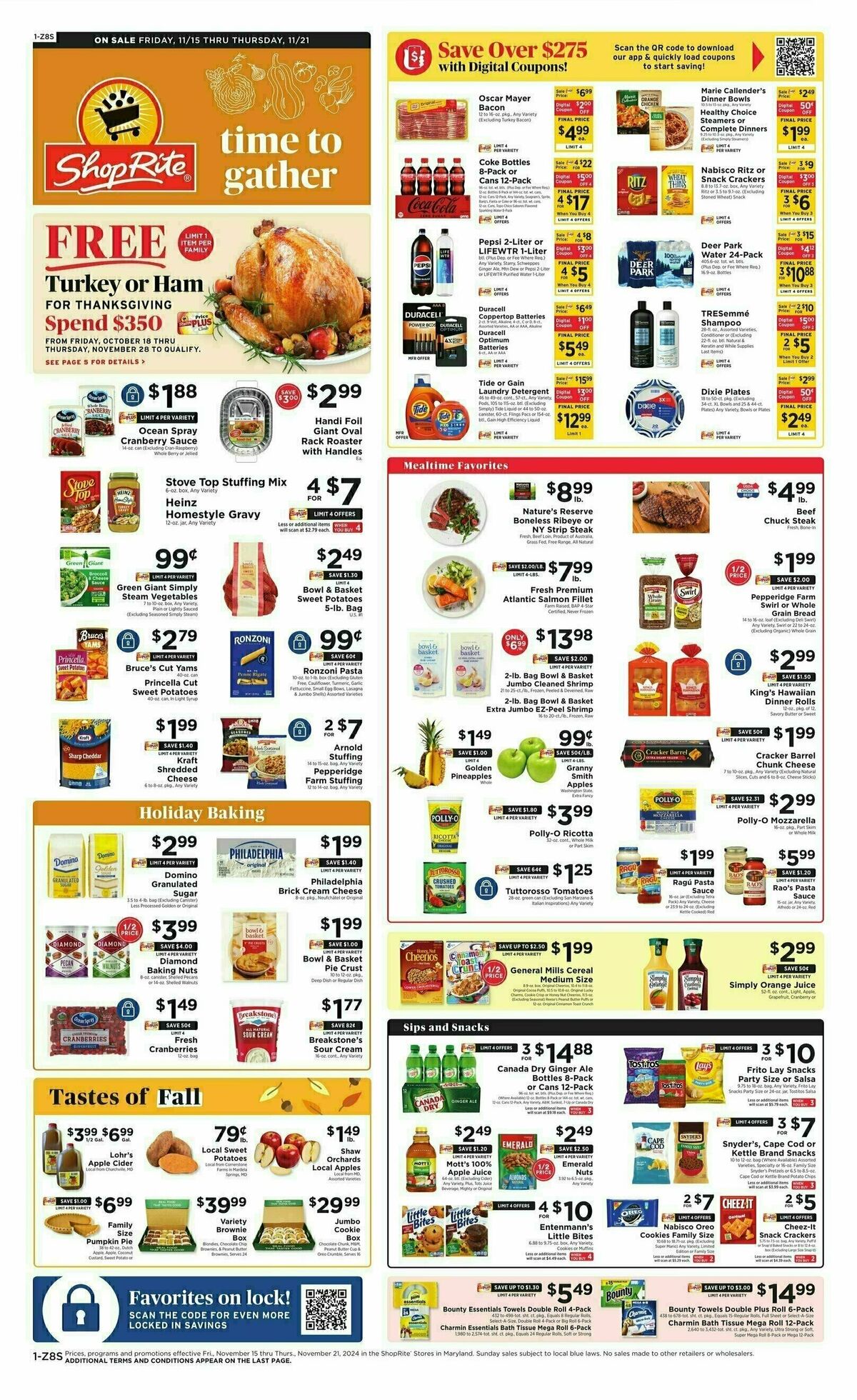 ShopRite Weekly Ad & Circular from November 15