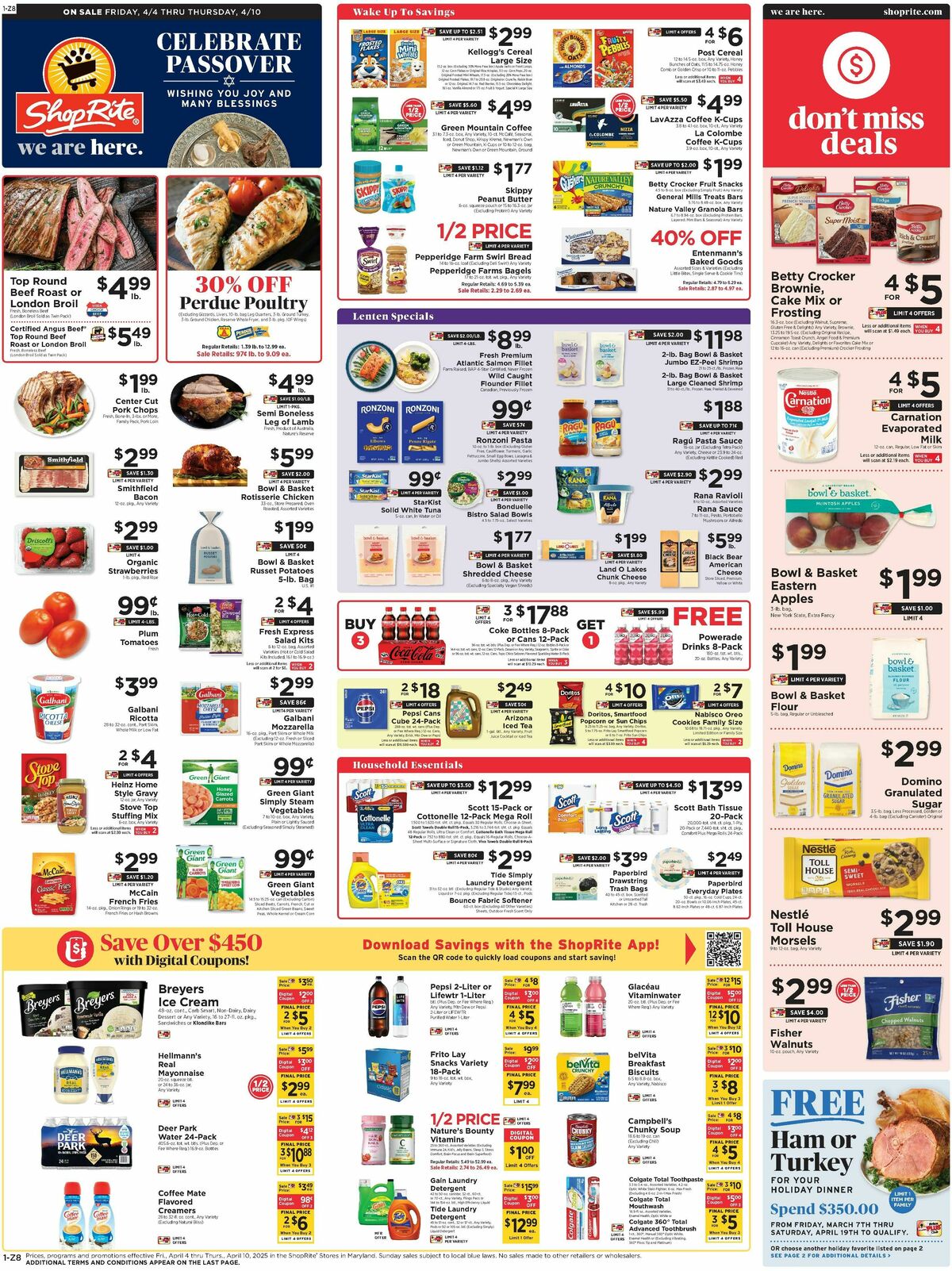 ShopRite Weekly Ad & Circular from April 4