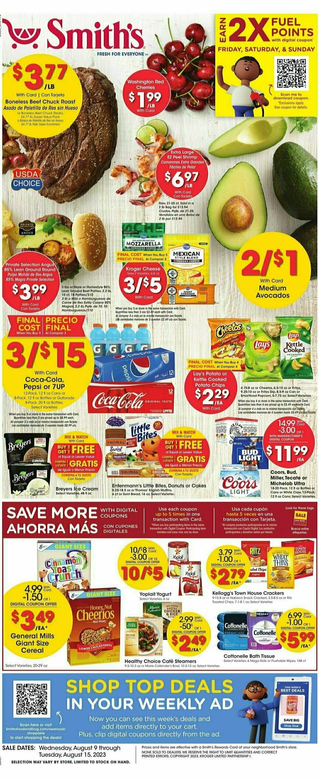 Smith's Weekly Ads & Deals from August 9