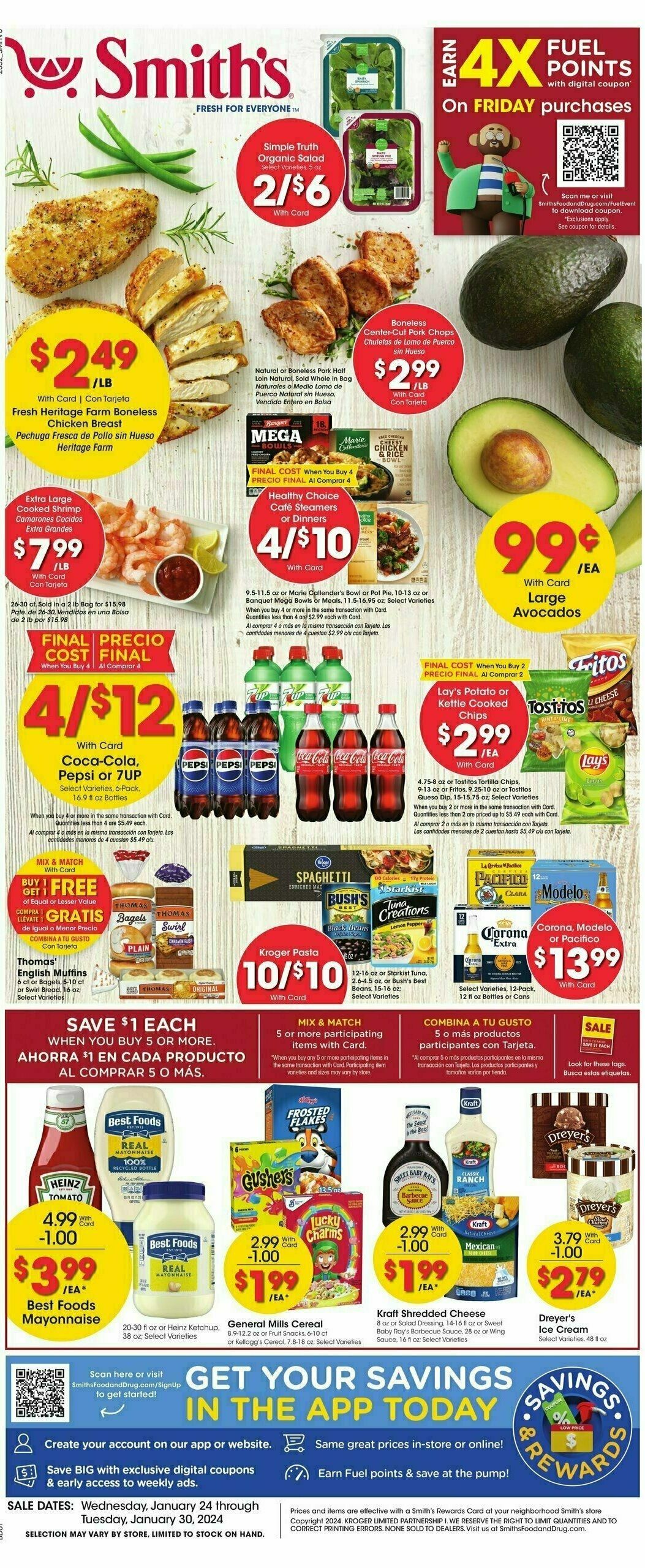 Smith's Weekly Ads & Deals from January 24