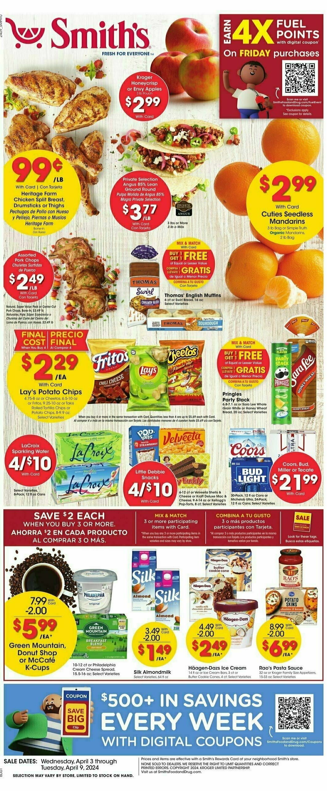 Smith's Weekly Ads & Deals from April 3